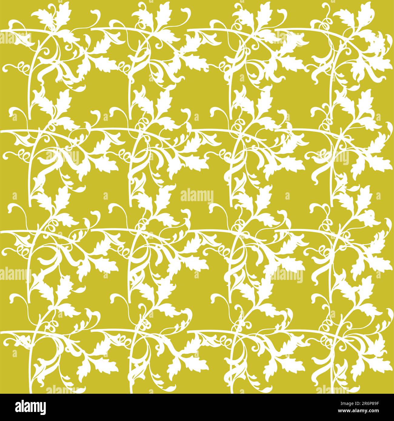 Botanical art continuous pattern hi-res stock photography and images ...