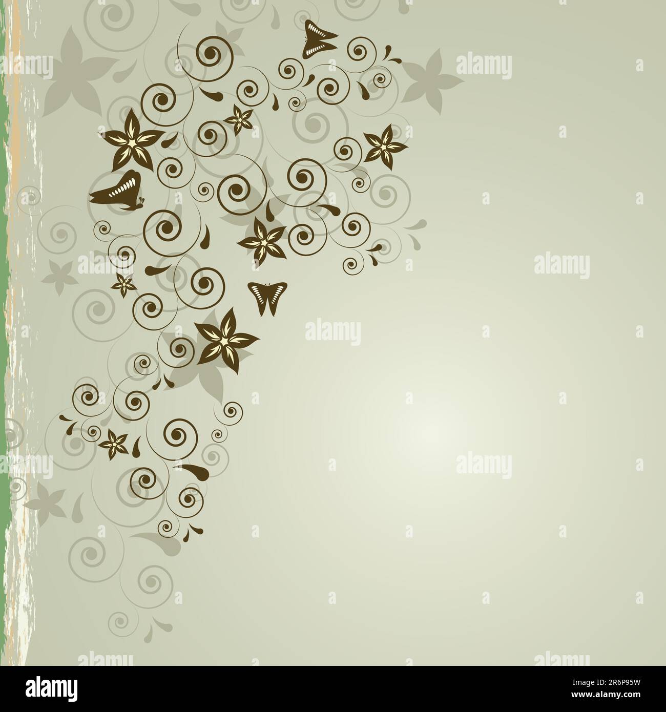 Floral Composition - Illustration for your design Stock Vector Image ...