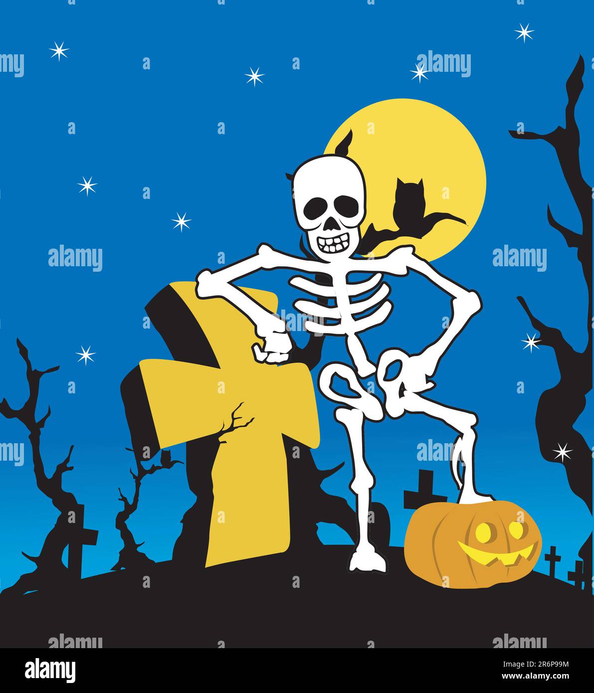 Skeleton of color hi-res stock photography and images - Alamy