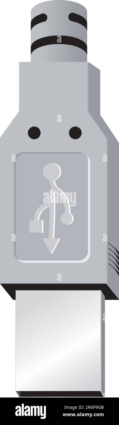 Usb stick cutout Stock Vector Images - Alamy