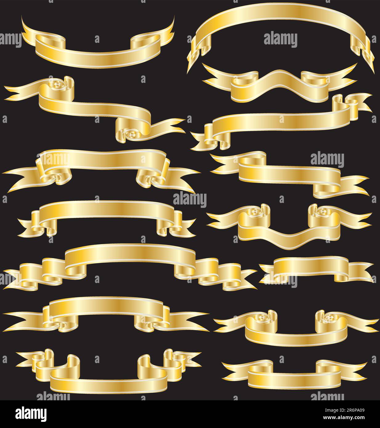 Gold gradients Stock Vector Images - Alamy