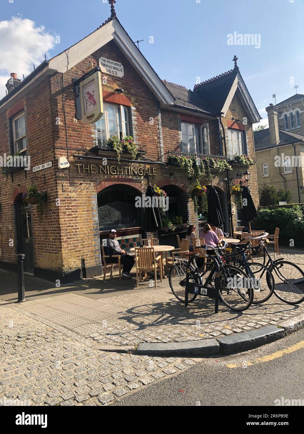 England, London, Clapham South, The Nightingale Public House Stock ...
