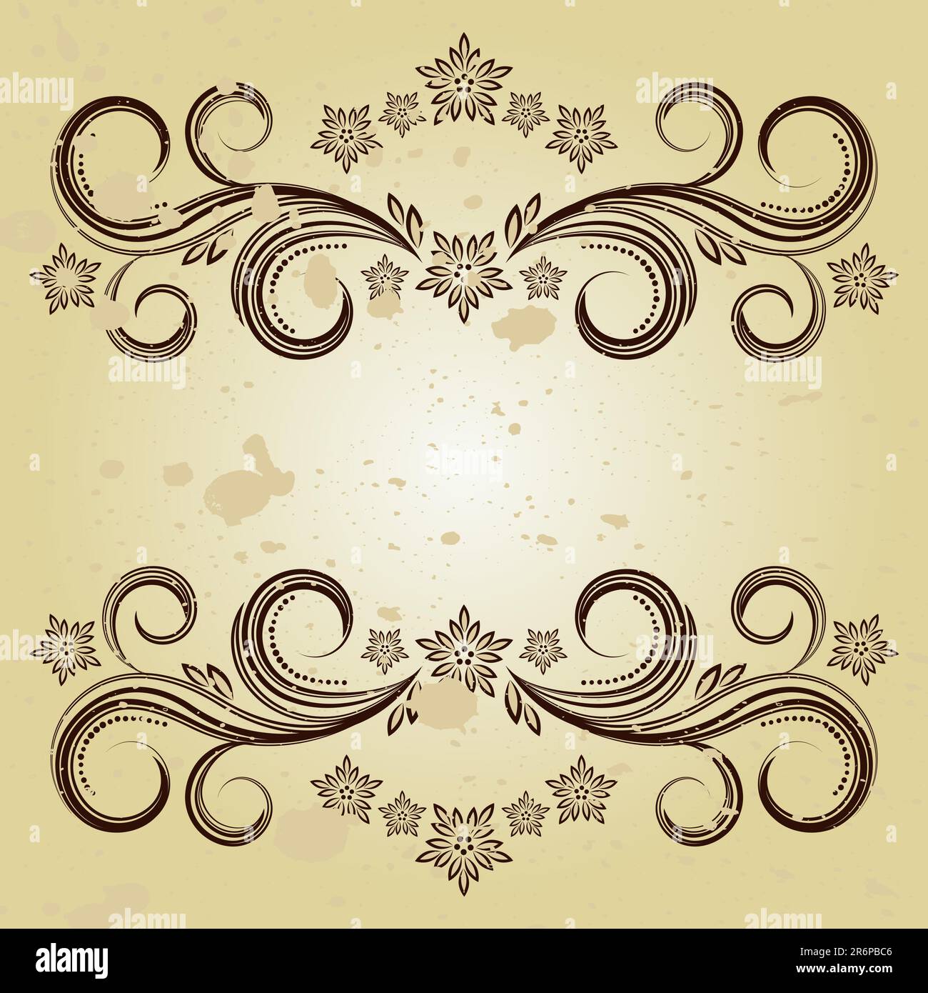Baroque scrolls Stock Vector Images - Alamy