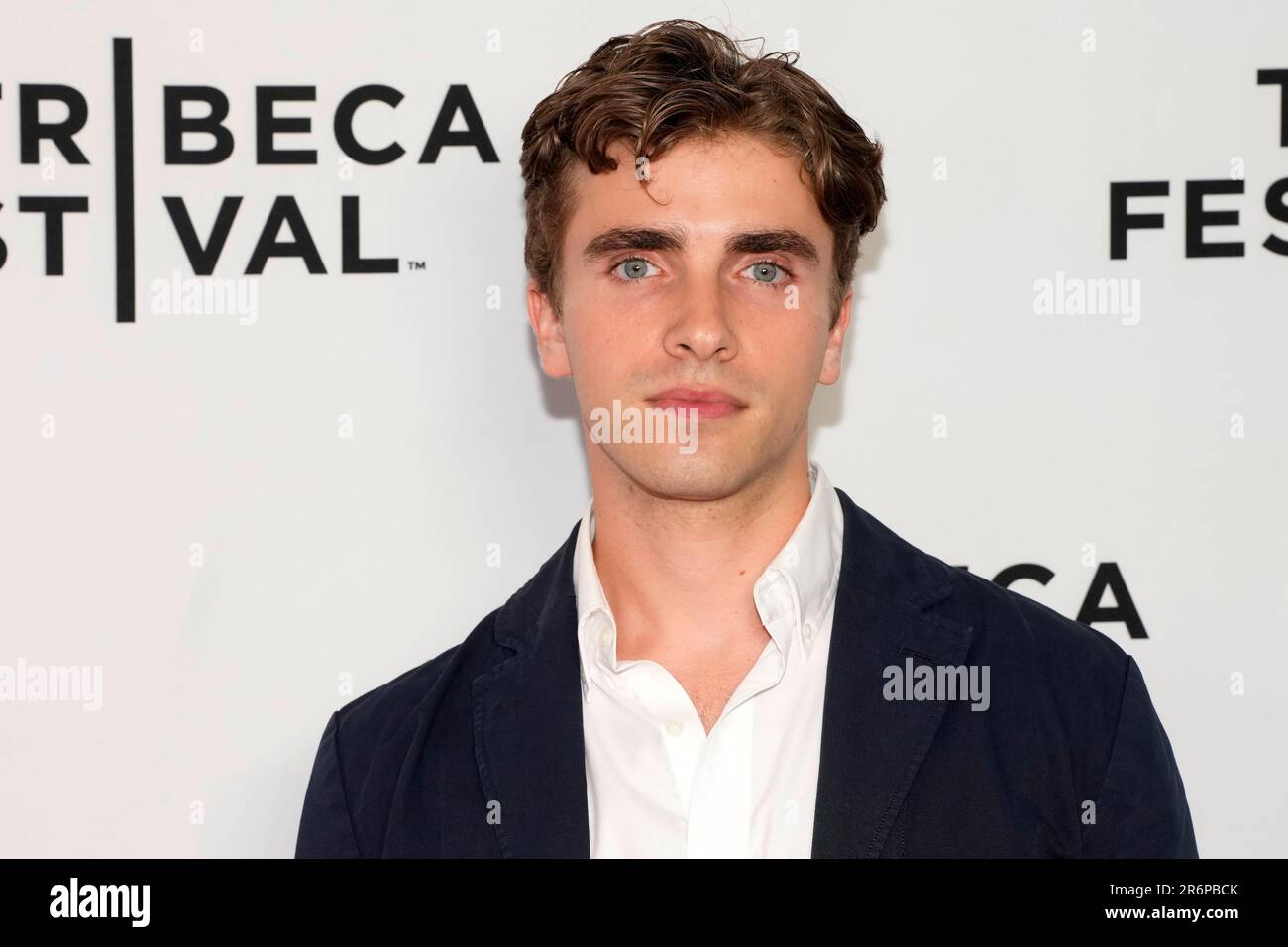 August Rosenstein attends the premiere of "Downtown Owl" at the SVA ...
