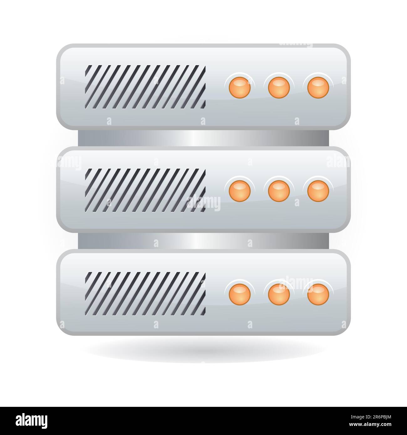 Database icon Stock Vector Images - Alamy