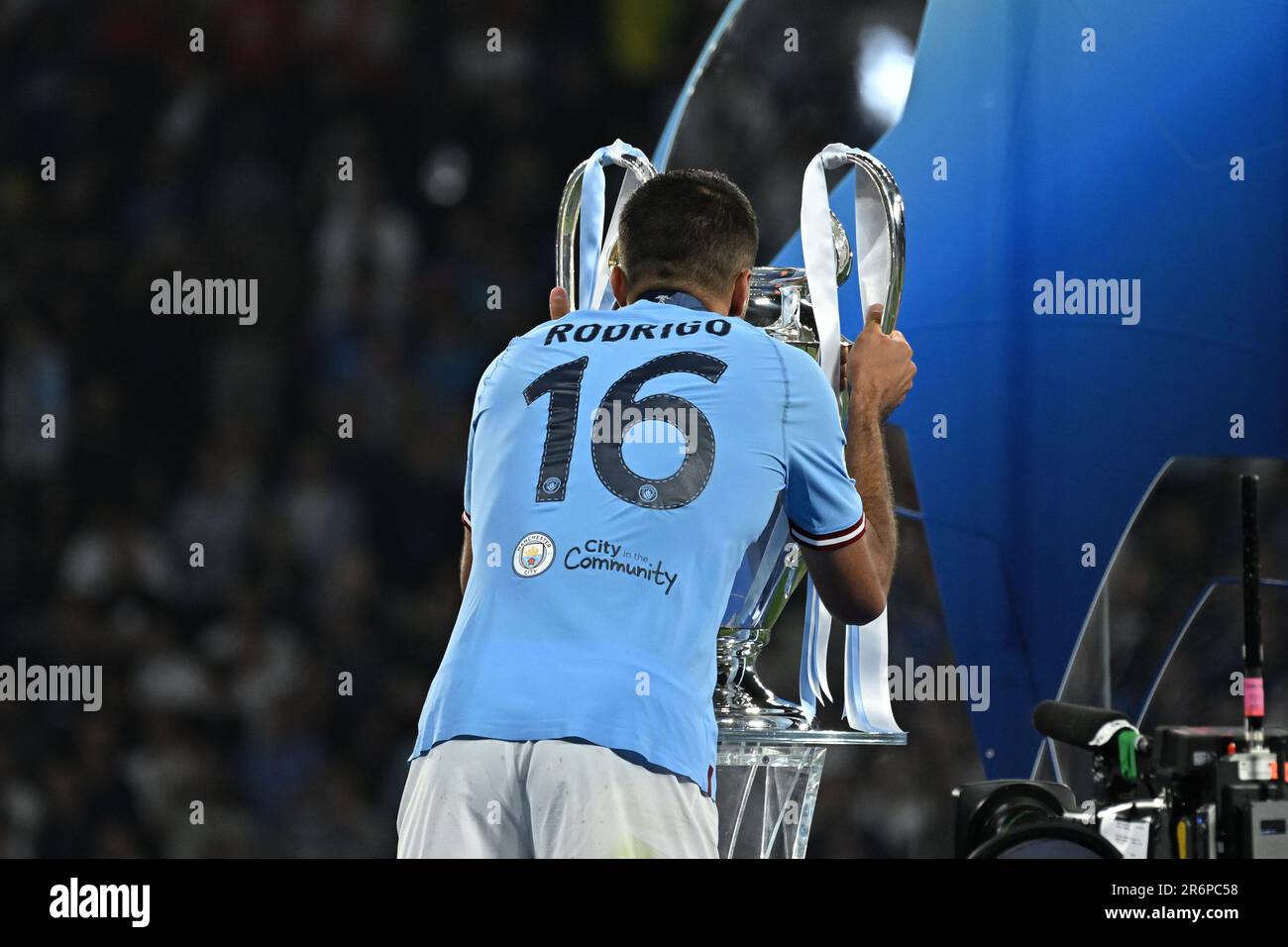 Istanbul, Turkey. 10th June 2023. Rodri Rodrigo Hernandez Cascante ...