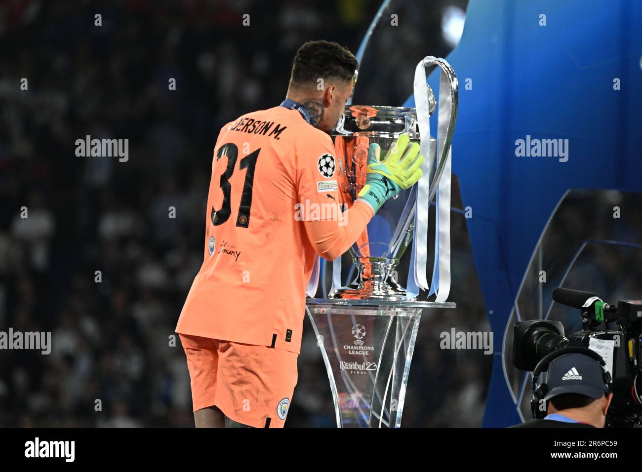 Istanbul, Turkey. 10th June 2023. Ederson Santana de Moraes (Manchester ...