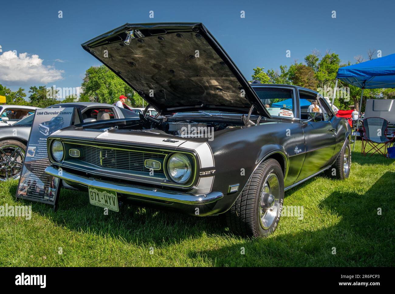 Canon City, CO, USA - June 10, 2023: Vintage cars and the peoople they ...