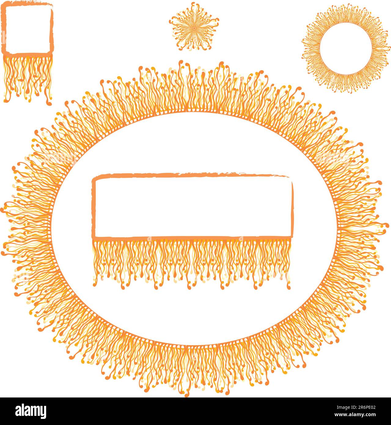 Frame and border set for many uses Stock Vector Image & Art - Alamy