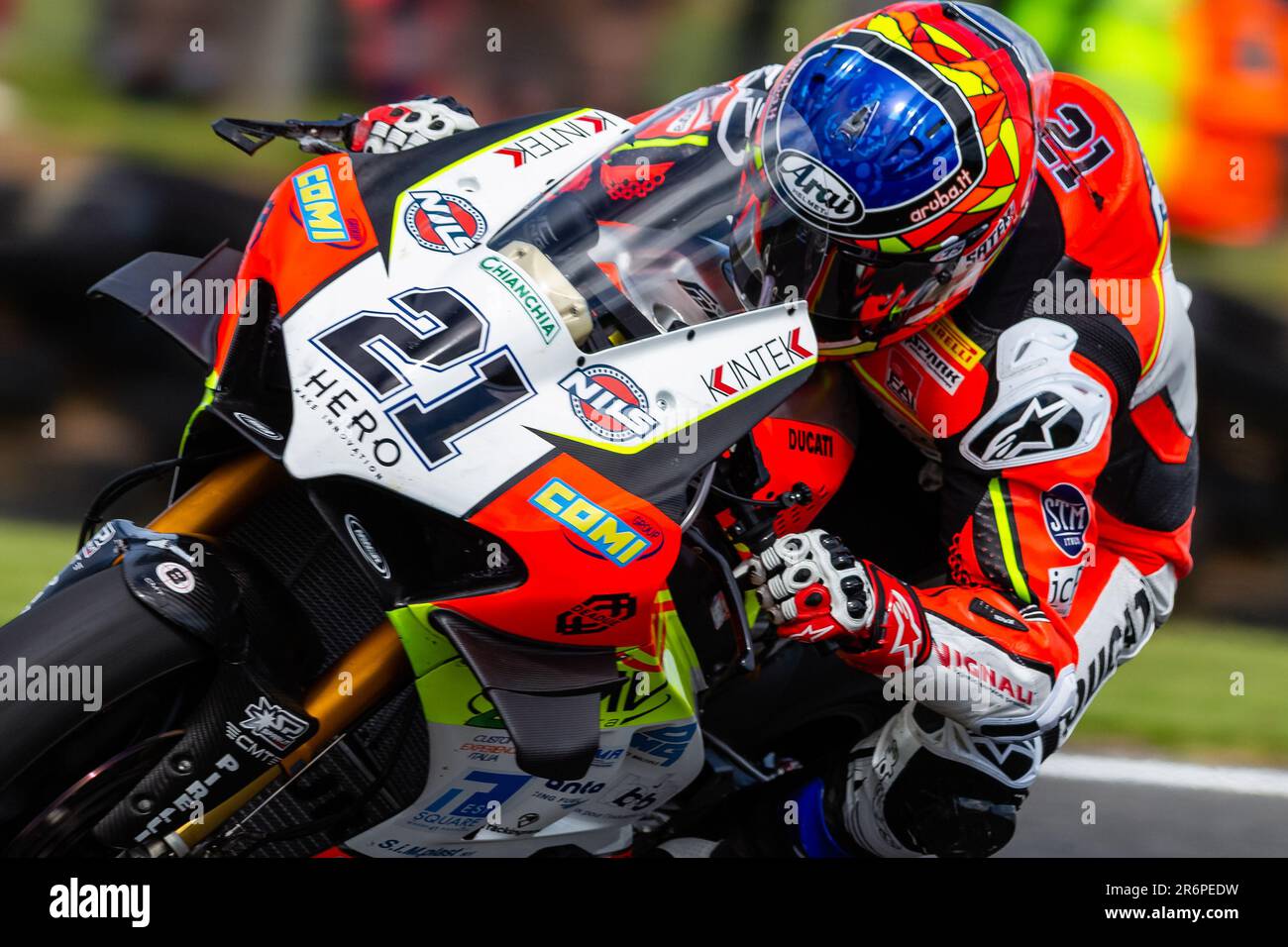 PHILLIP ISLAND, AUSTRALIA - MARCH 01: Team GOELEVEN rider Michael Ruben ...