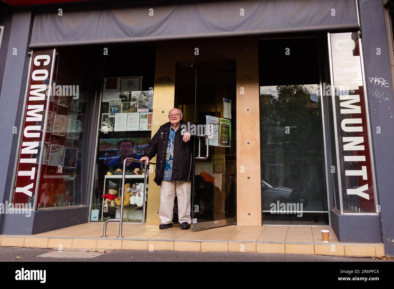 Father Bob Maguire, Australia’s larrikin priest stands proud outside of ...