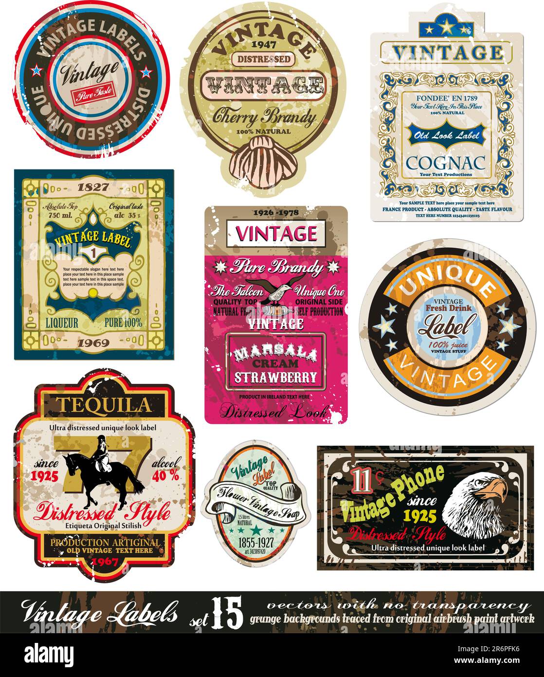 Antique packaging Stock Vector Images - Alamy