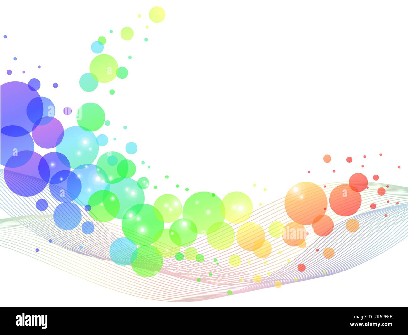 vector eps10 illustration of colorful transparent dots Stock Vector ...