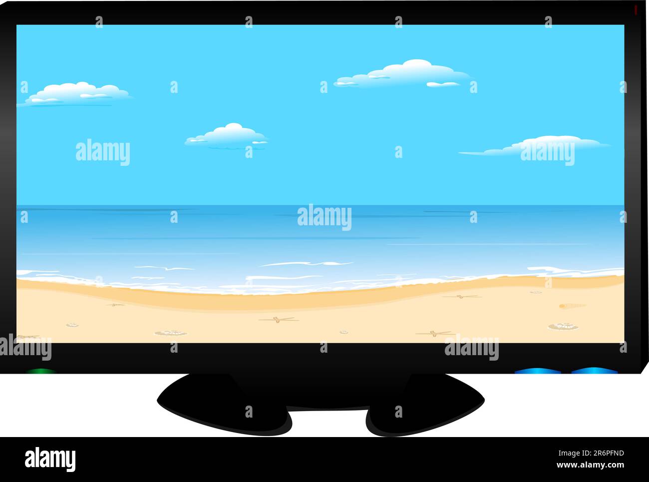 Television, watch, window Stock Vector Images - Alamy