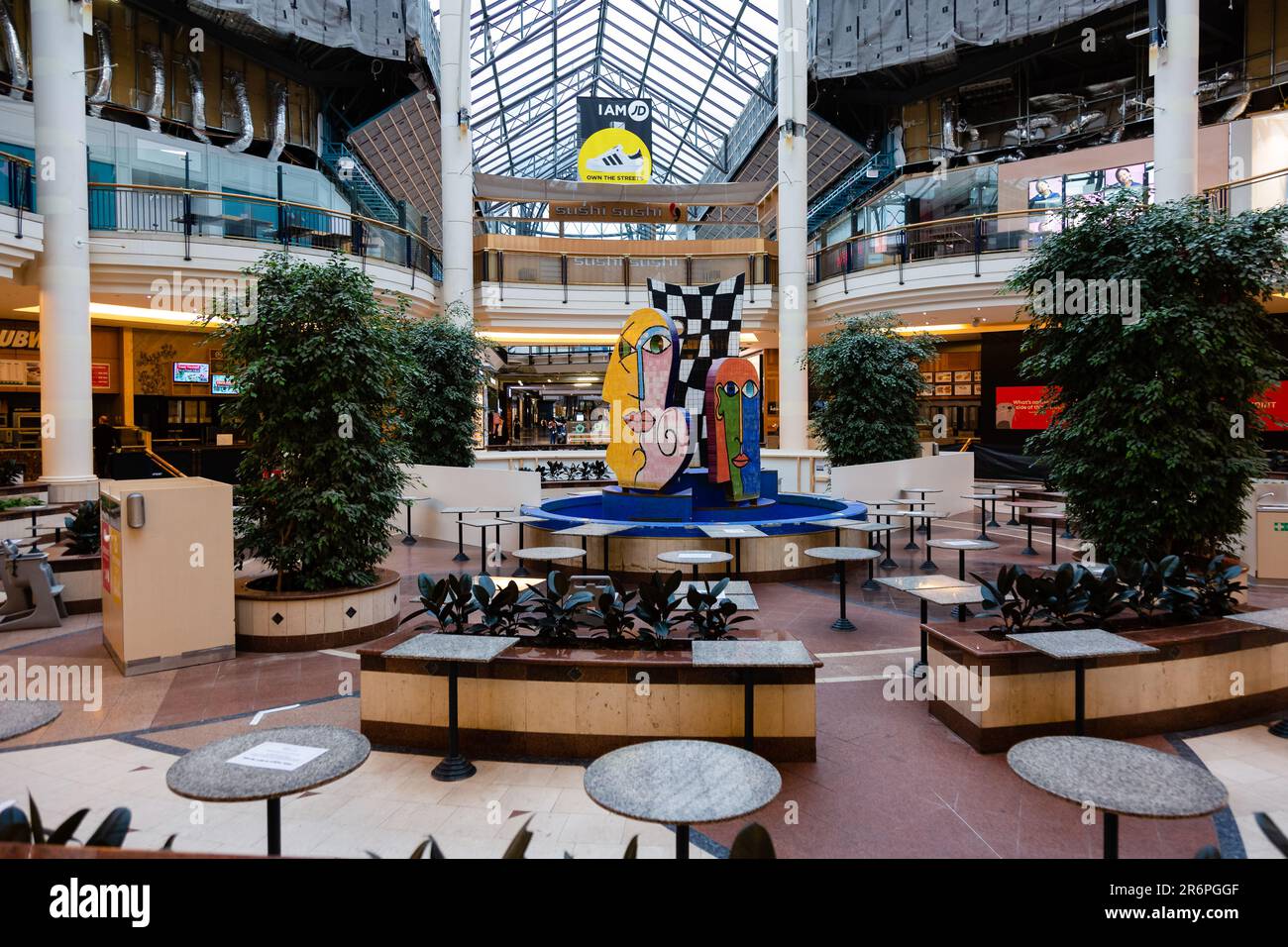 MELBOURNE, AUSTRALIA - MAY 04: The food court at Highpoint Shopping ...
