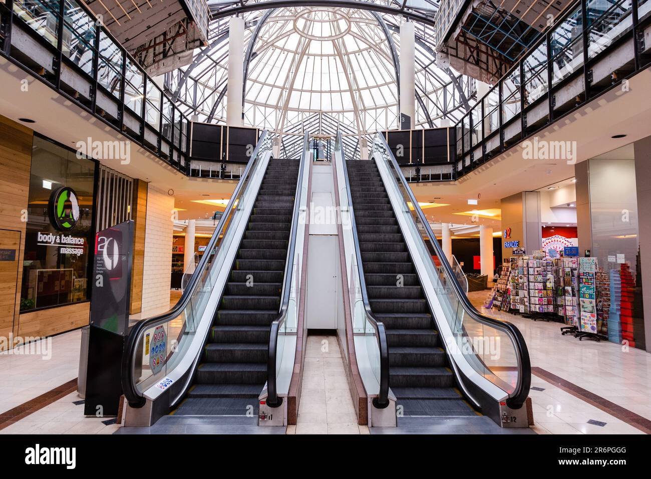 MELBOURNE, AUSTRALIA - MAY 04: Highpoint Shopping Centre is like a ...