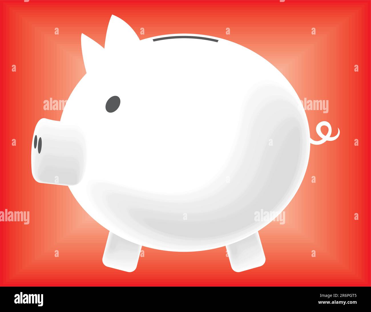 classic piggybank, vector format avaliable very easy to edit Stock ...