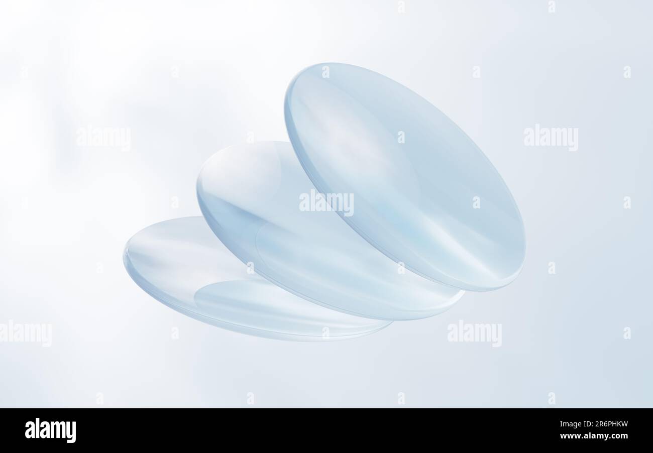 Round glass geometry background, 3d rendering. Digital drawing Stock ...