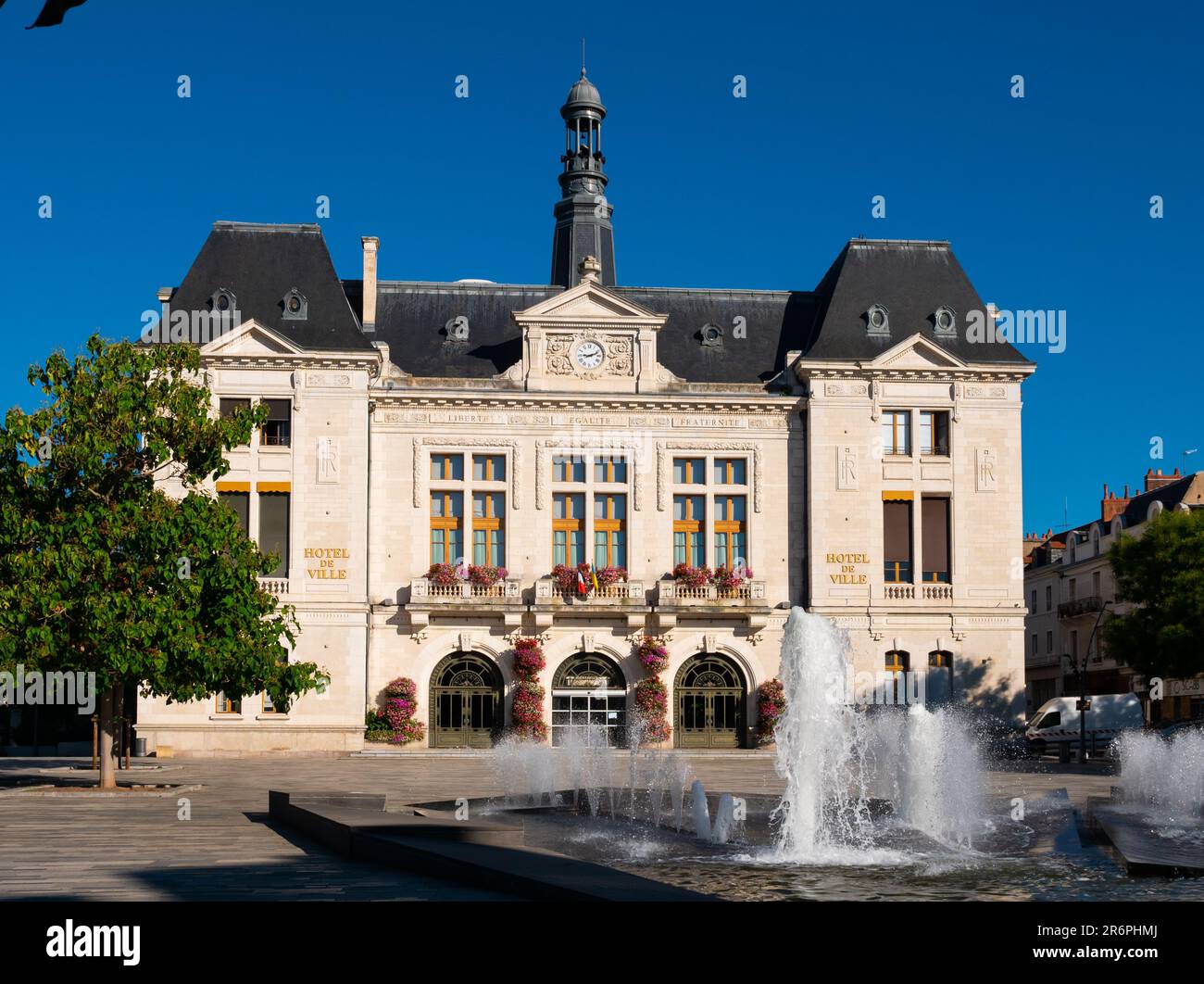 Old town of montlucon hi-res stock photography and images - Alamy