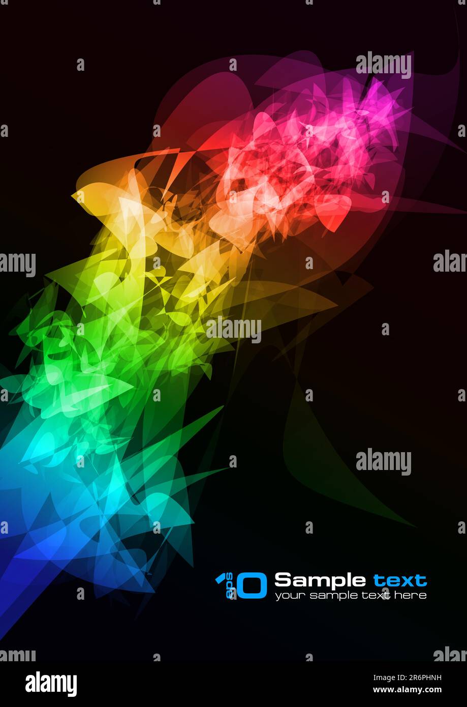 Abstract vector glowing background. For your design. Eps 10 Stock ...