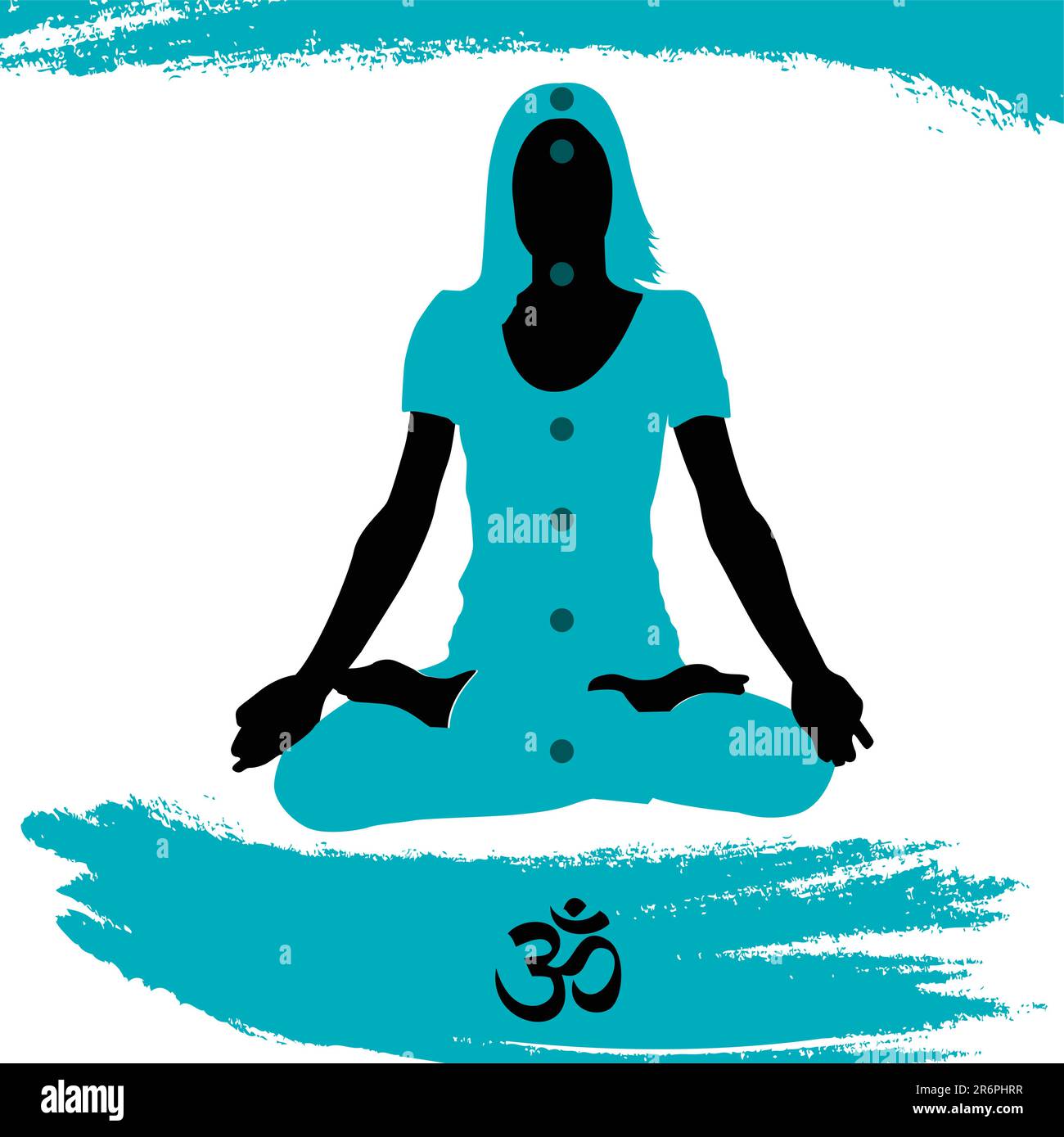 vector illustration of a yogi Stock Vector Image & Art - Alamy