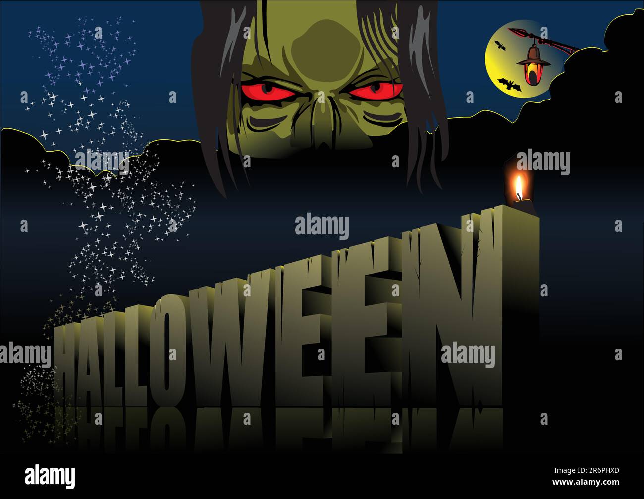 October star Stock Vector Images - Alamy