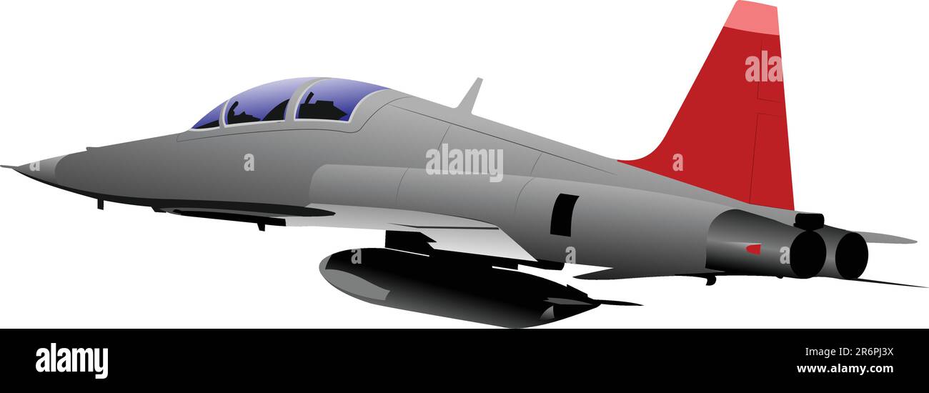 Vector combat aircraft Stock Vector Image & Art - Alamy