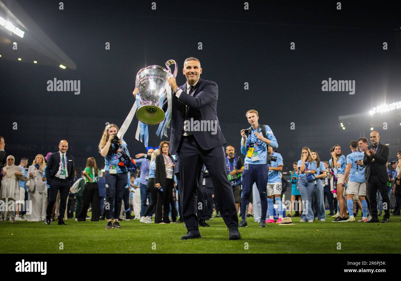 Istanbul, Turkey. 10th Jun 2023. Khaldoon Khalifa Al Mubarak (City) mit ...