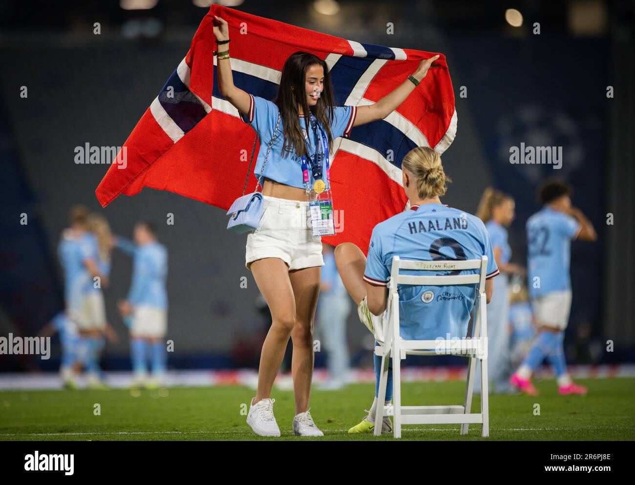 Erling haaland isabel hi-res stock photography and images - Alamy