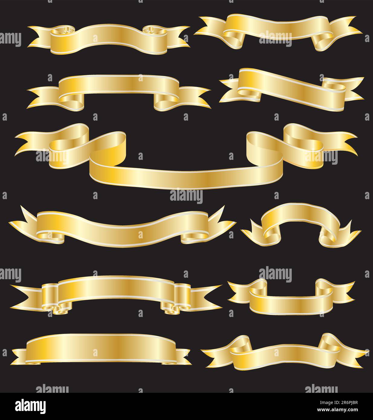 Gold gradients Stock Vector Images - Alamy