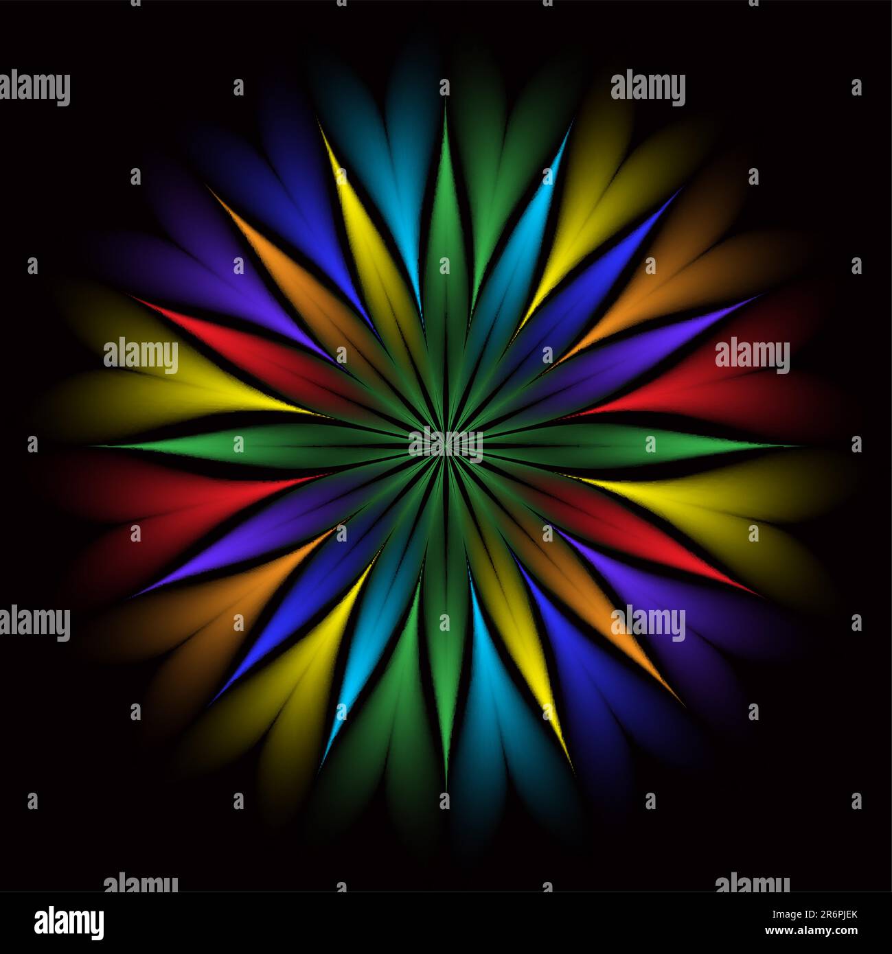 Abstract colorful glowing design Stock Vector Images - Alamy