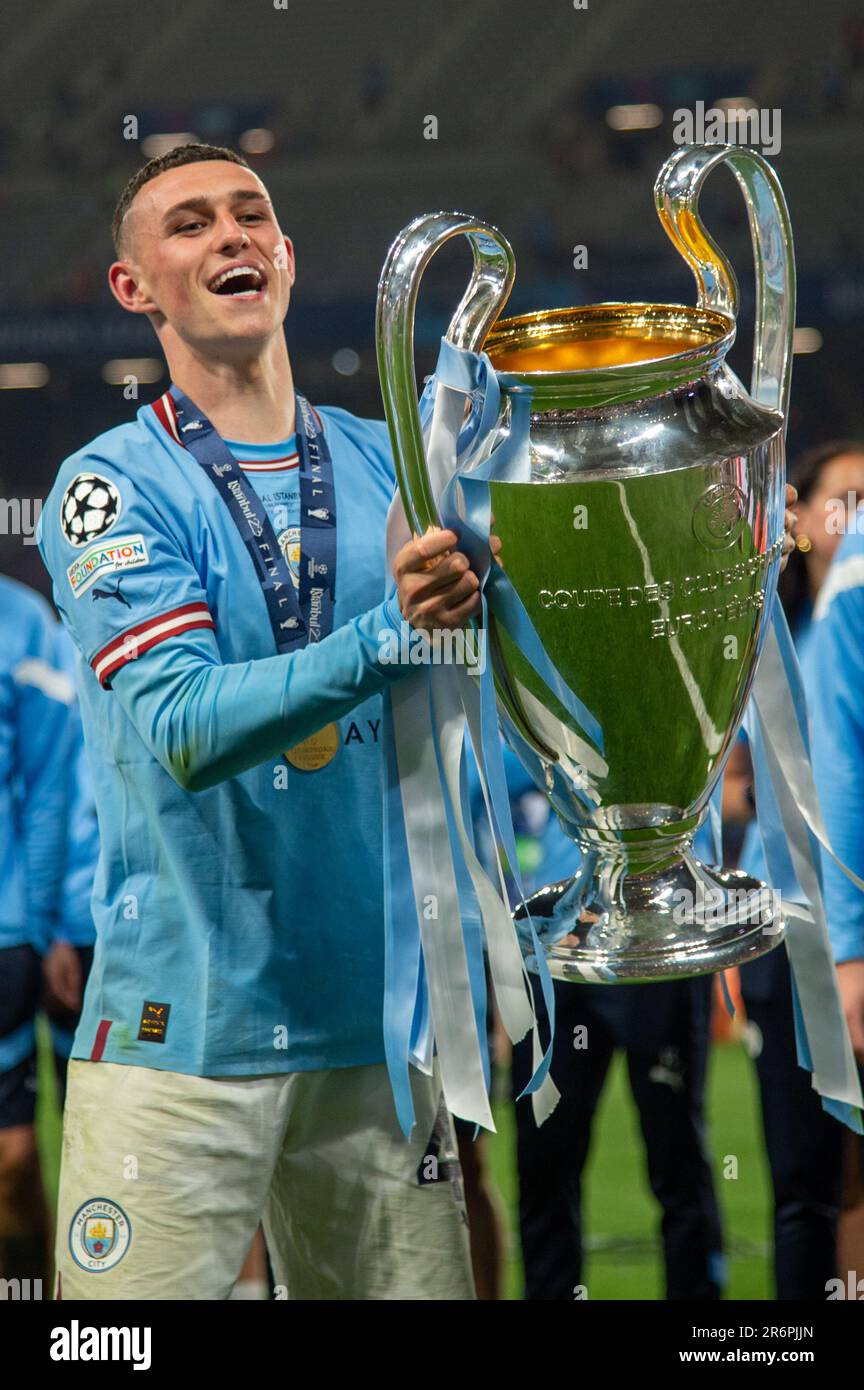 Istambul, Turkey. 11th June, 2023. Phil Foden of Manchester City ...