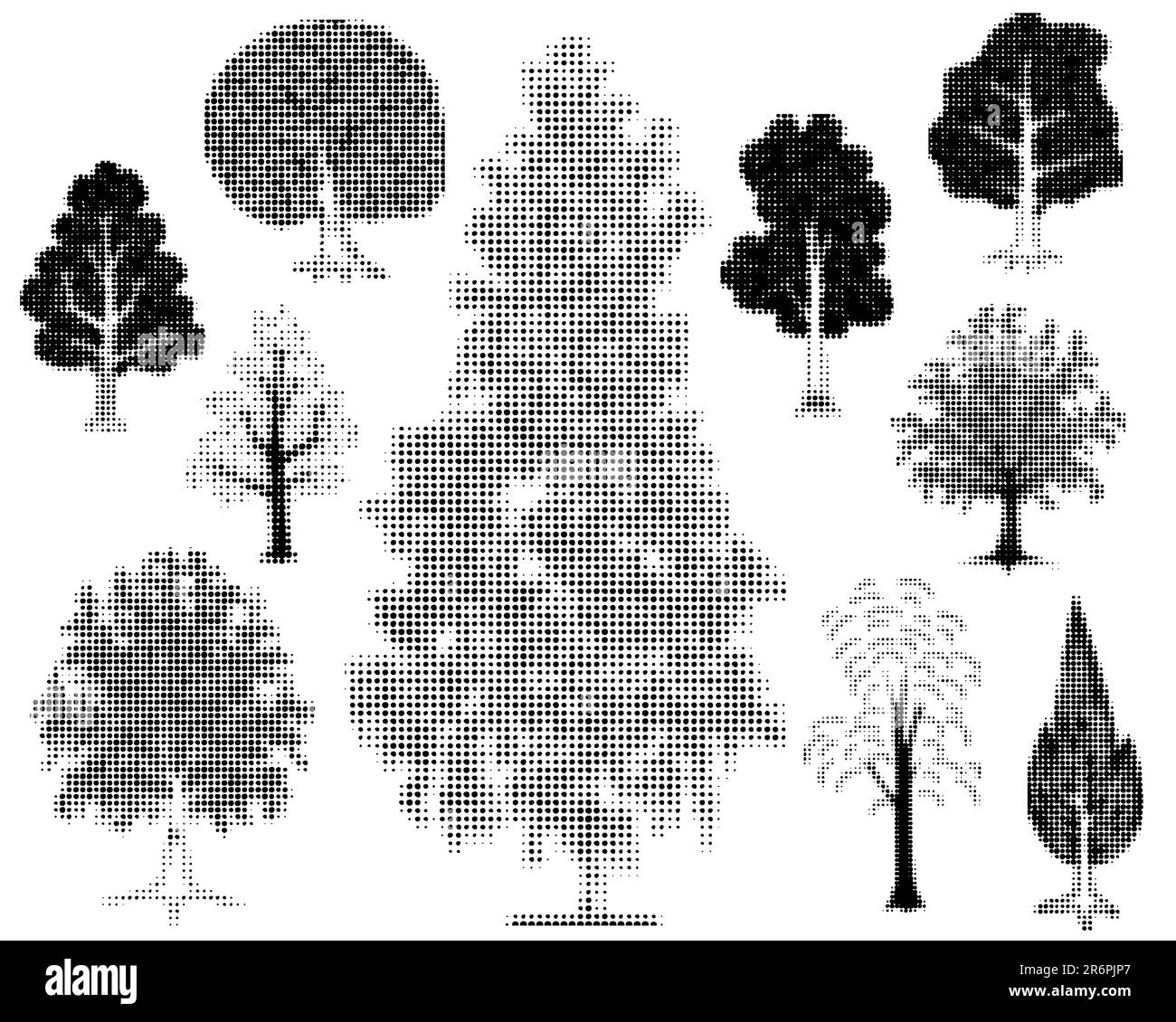 Editable trees hi-res stock photography and images - Alamy