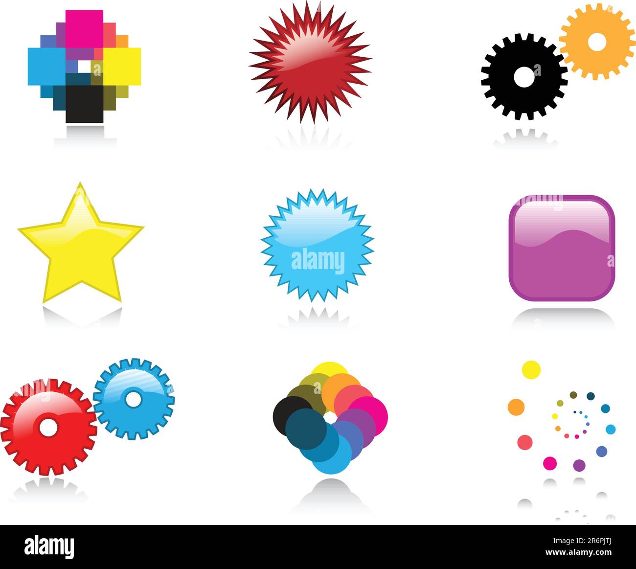 Various different useful logos Stock Vector Image & Art - Alamy