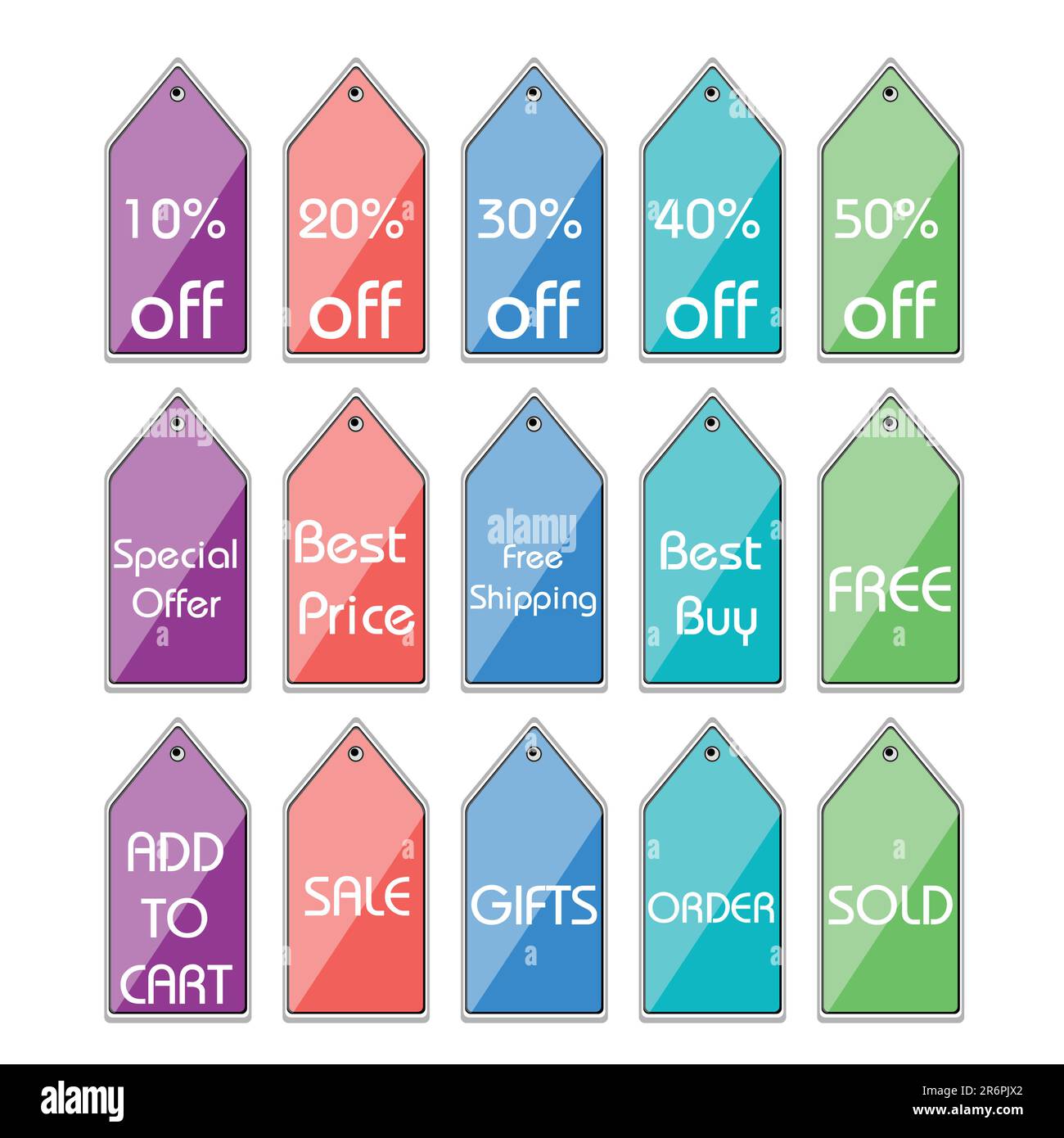 Tags for free shipping hi-res stock photography and images - Alamy