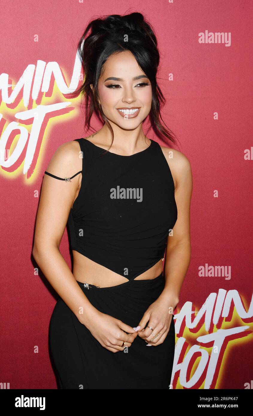 HOLLYWOOD, CALIFORNIA - JUNE 09: Becky G attends the special screening ...