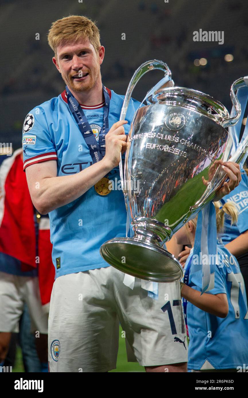 Istambul, Turkey. 11th June, 2023. Kevin De Bruyne of Manchester City ...