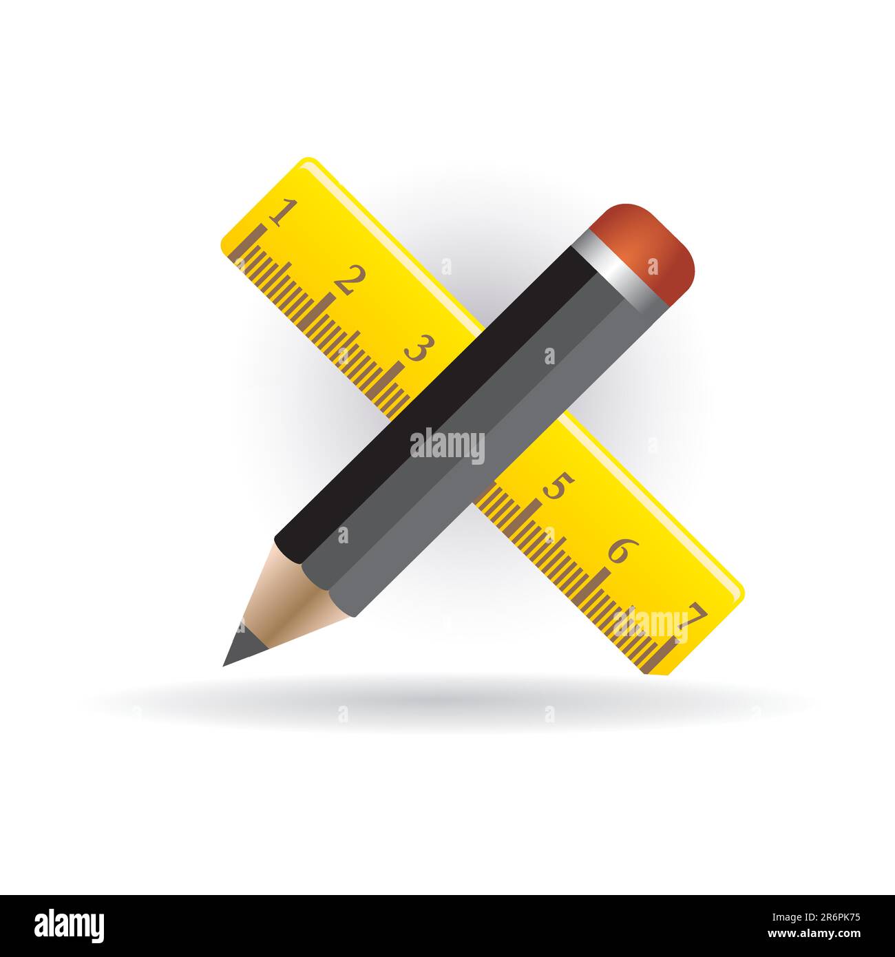 Pen and ruler icon Stock Vector Image & Art - Alamy