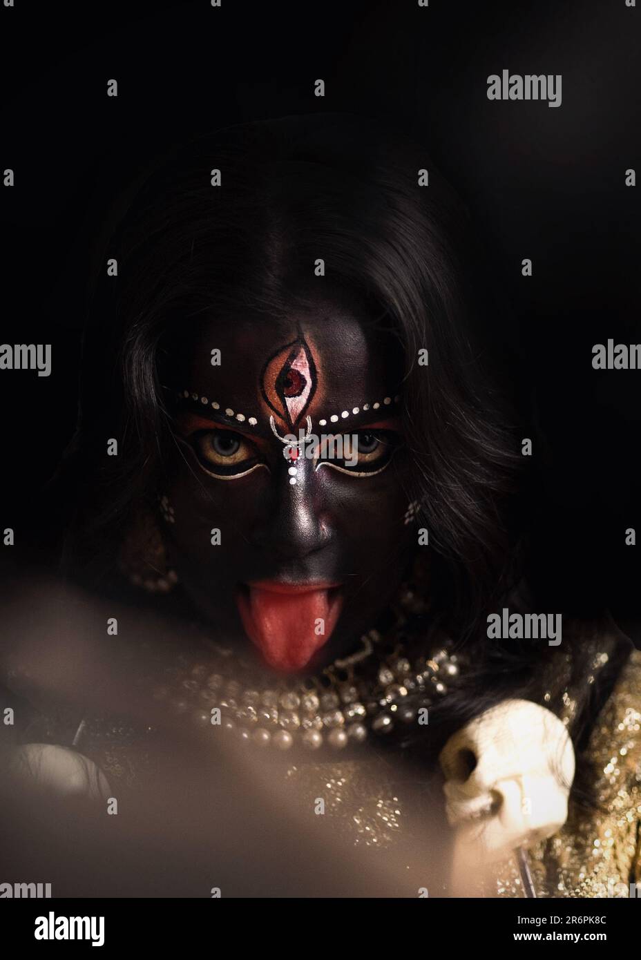 Kali goddess anger hi-res stock photography and images - Alamy