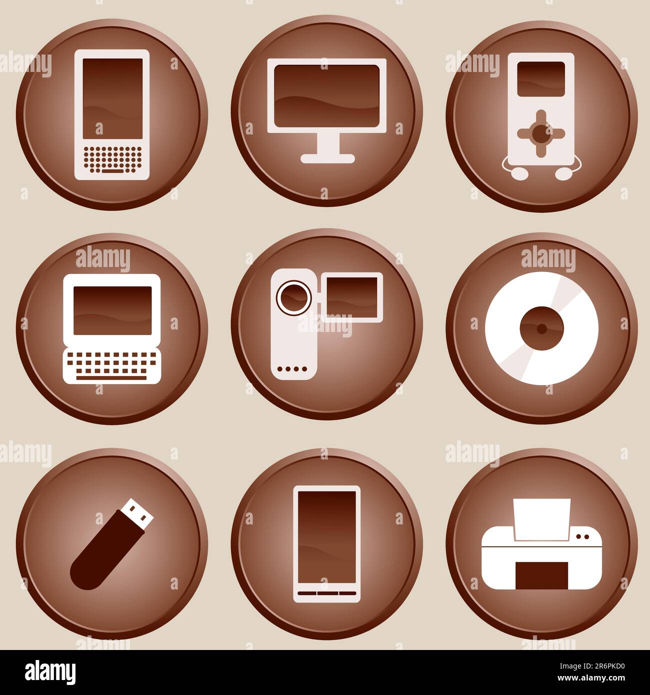 Electronic current Stock Vector Images - Alamy