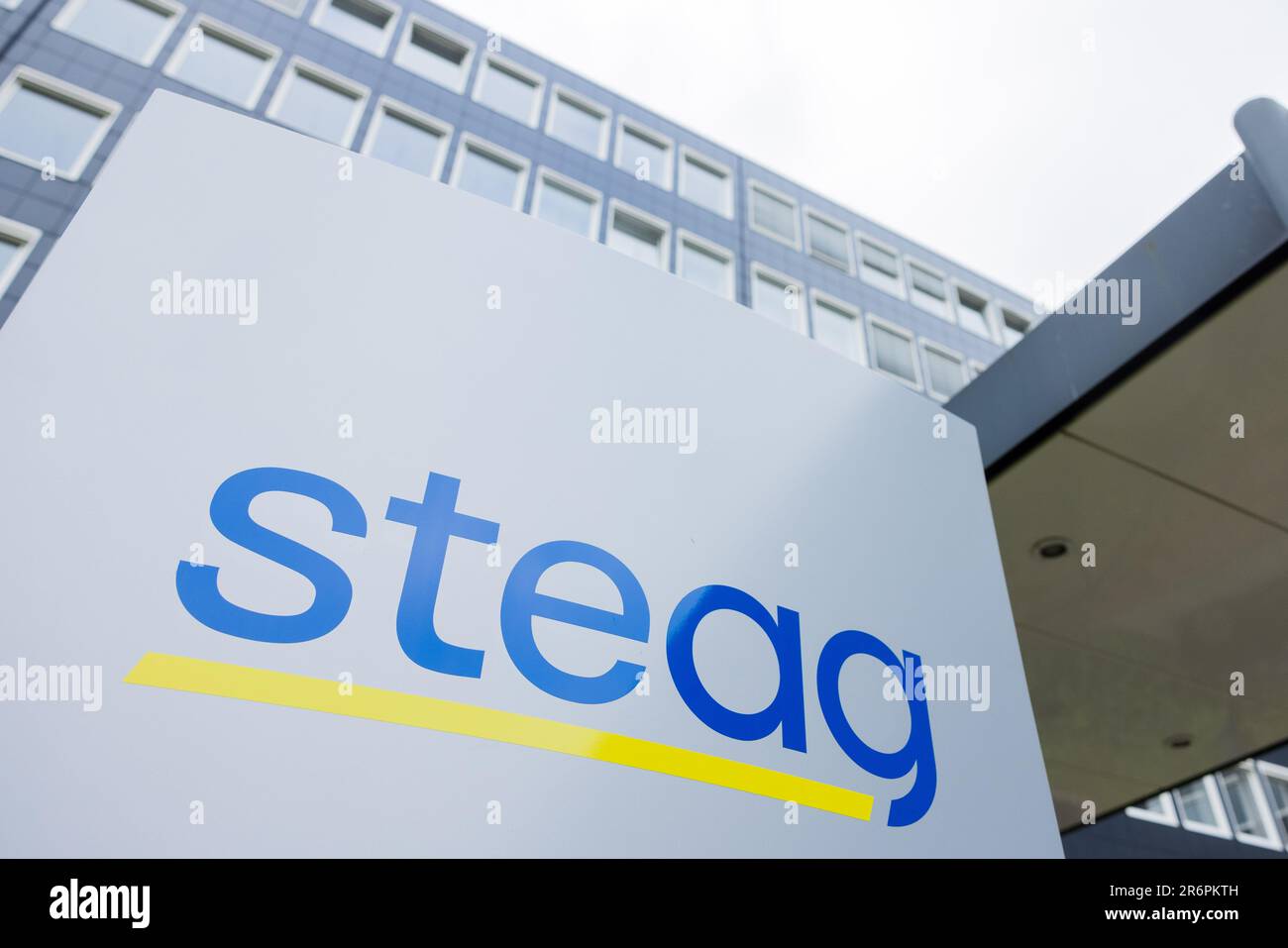 Essen, Germany. 02nd June, 2023. View of the headquarters of the energy ...
