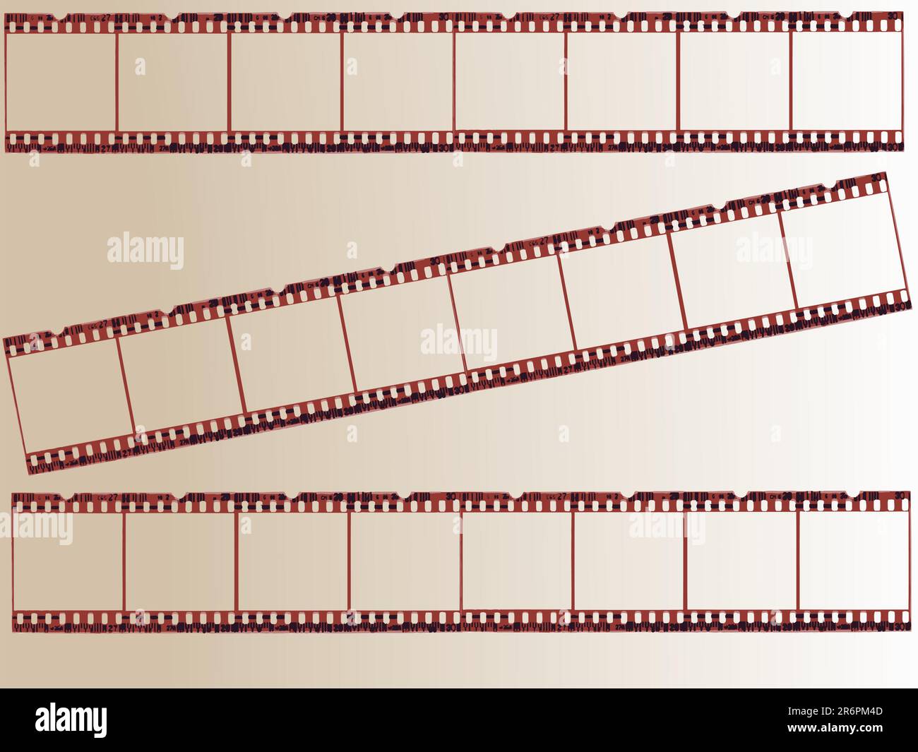 Old film Stock Vector Images - Alamy