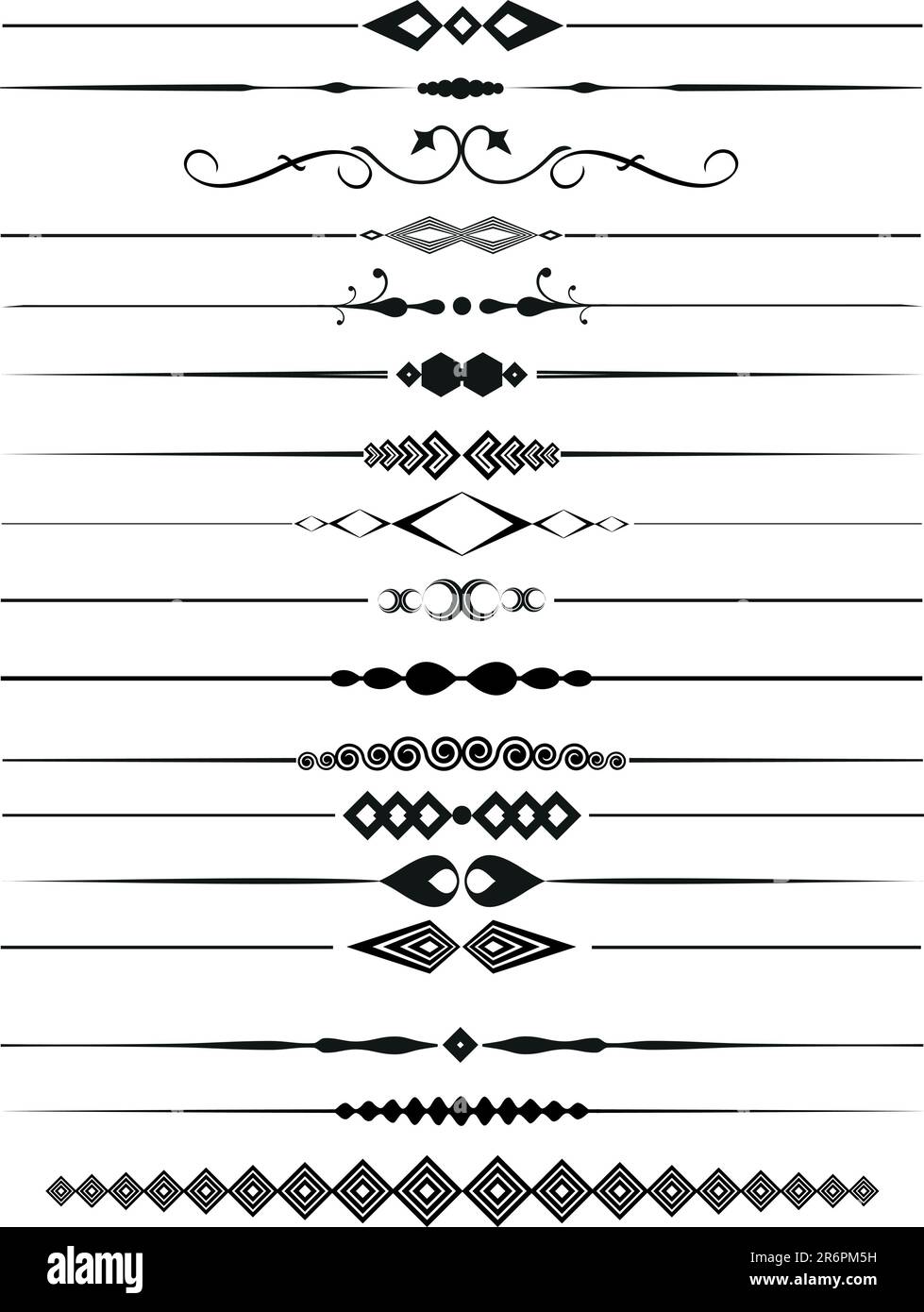 Decorative page Stock Vector Images - Alamy