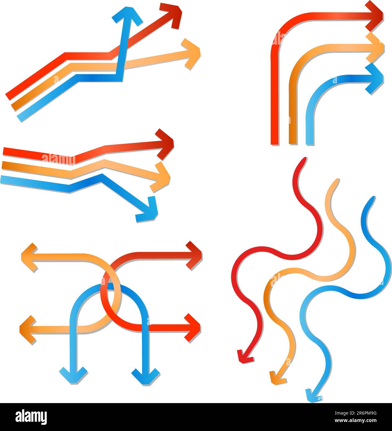 arrow vector illustration Stock Vector Image & Art - Alamy