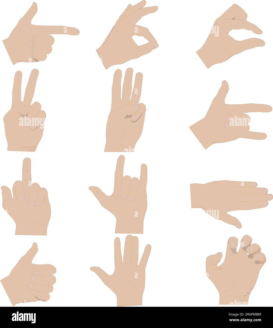 Handprint measure hi-res stock photography and images - Alamy