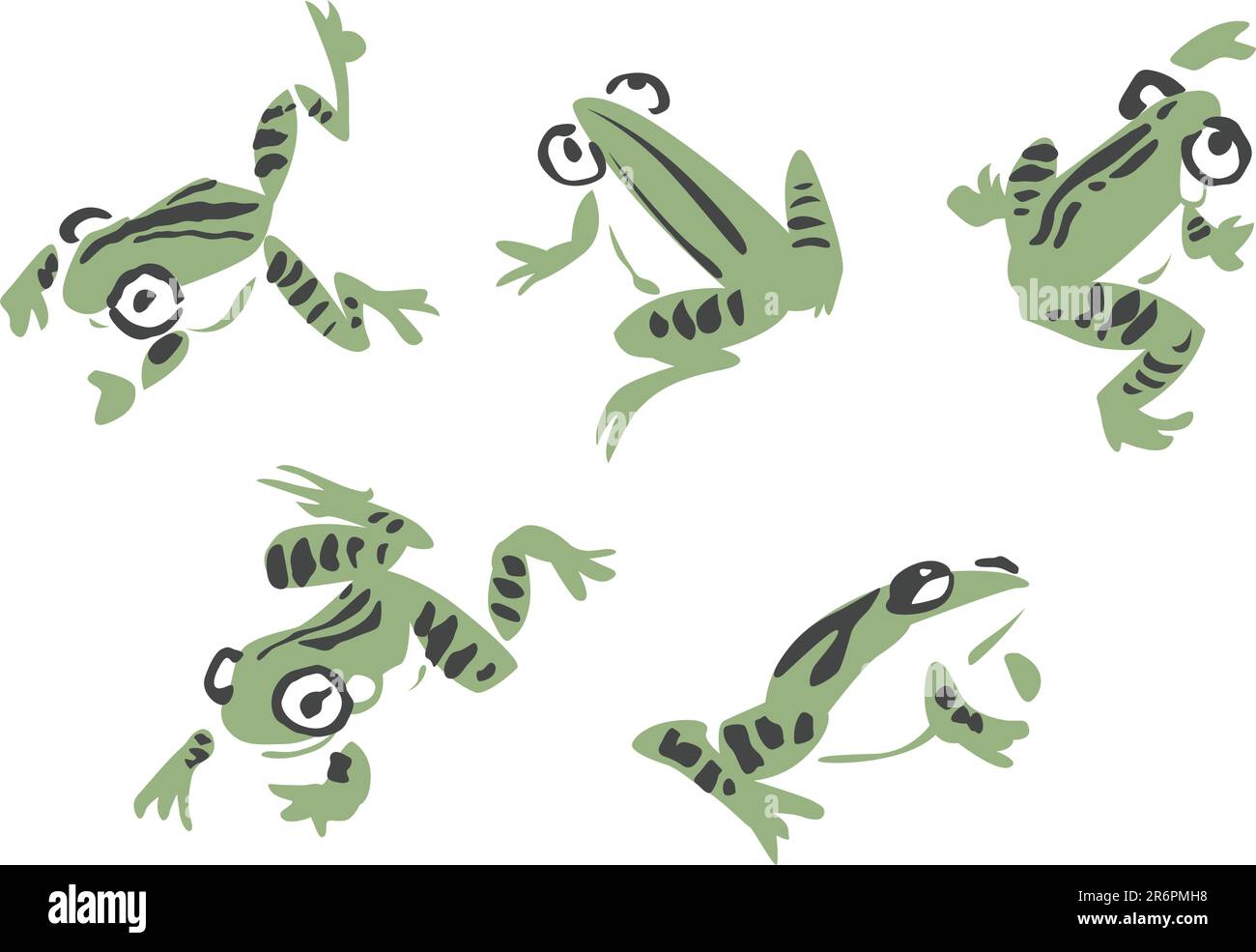 Frog kid Stock Vector Images - Alamy