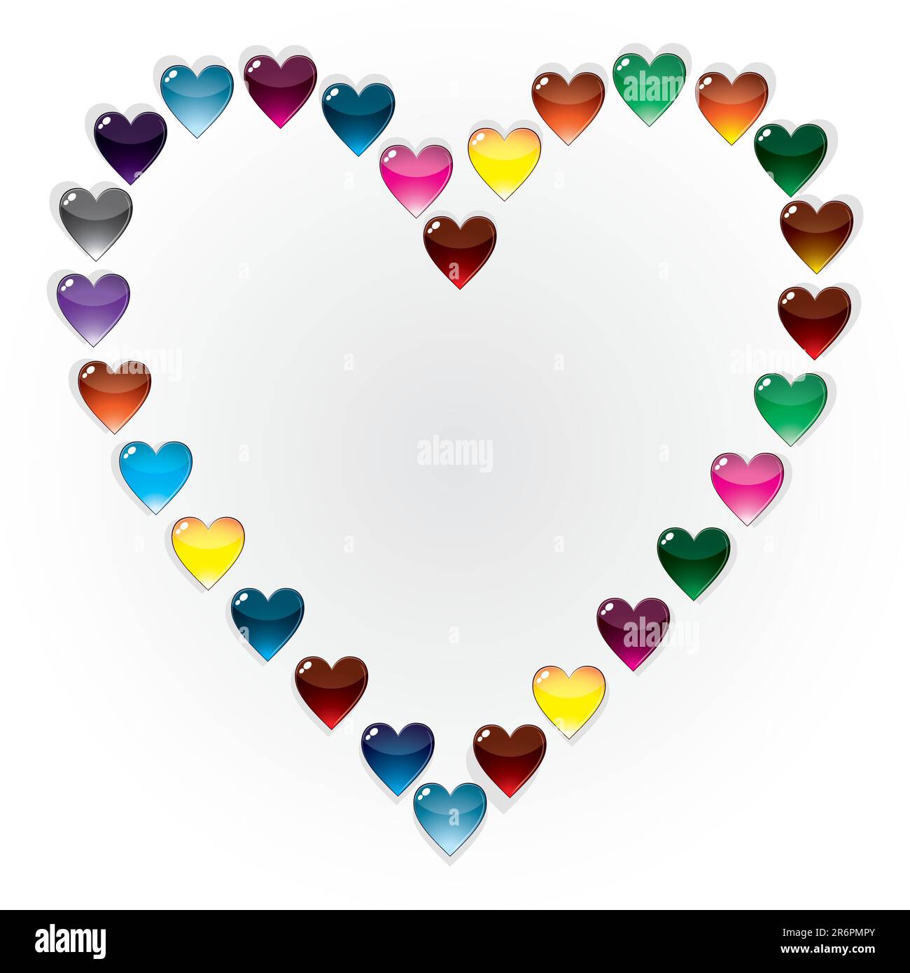 Icon for heart theme Cut Out Stock Images & Pictures - Alamy