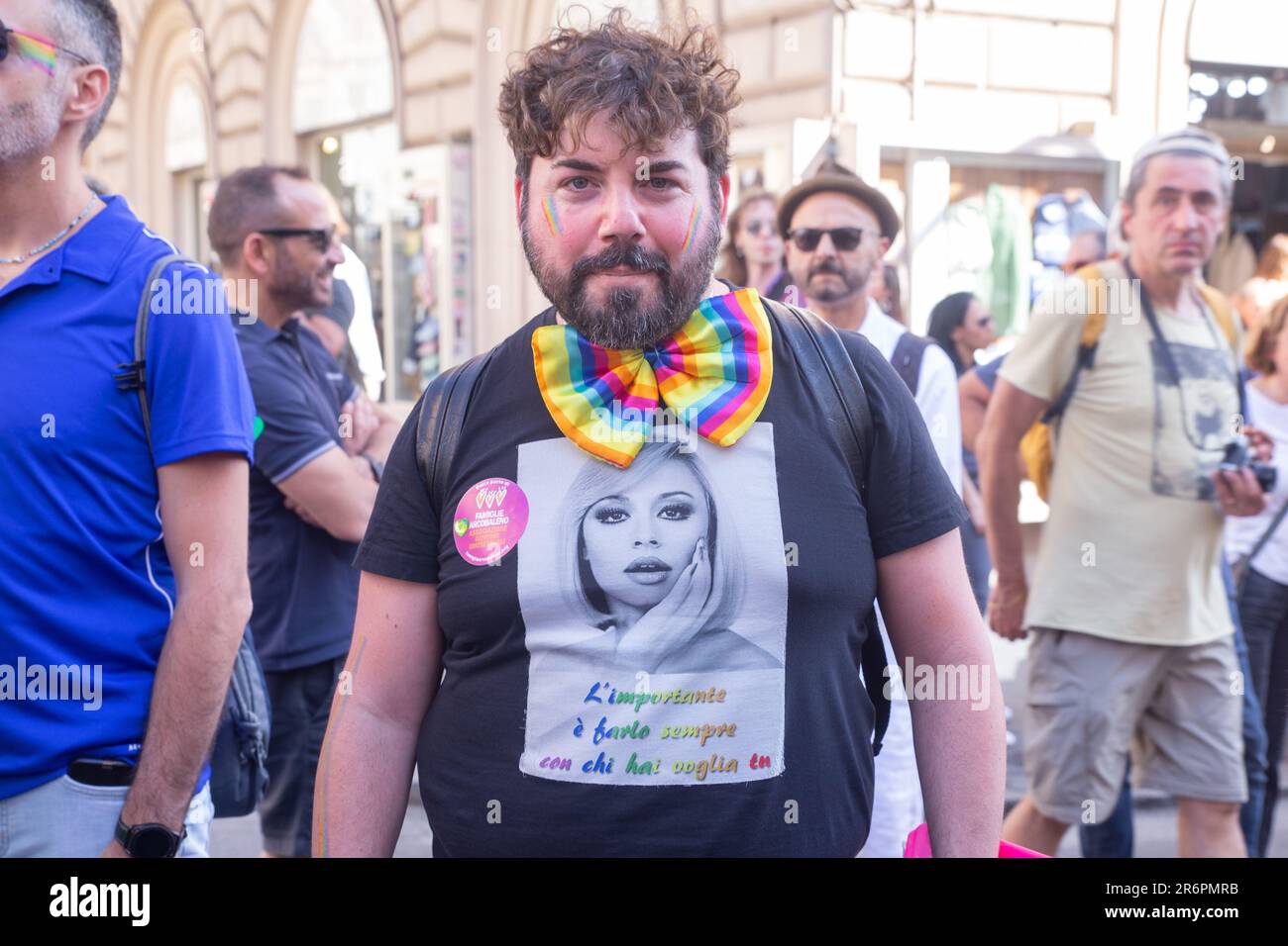 Rome pride 2023 hi-res stock photography and images - Alamy