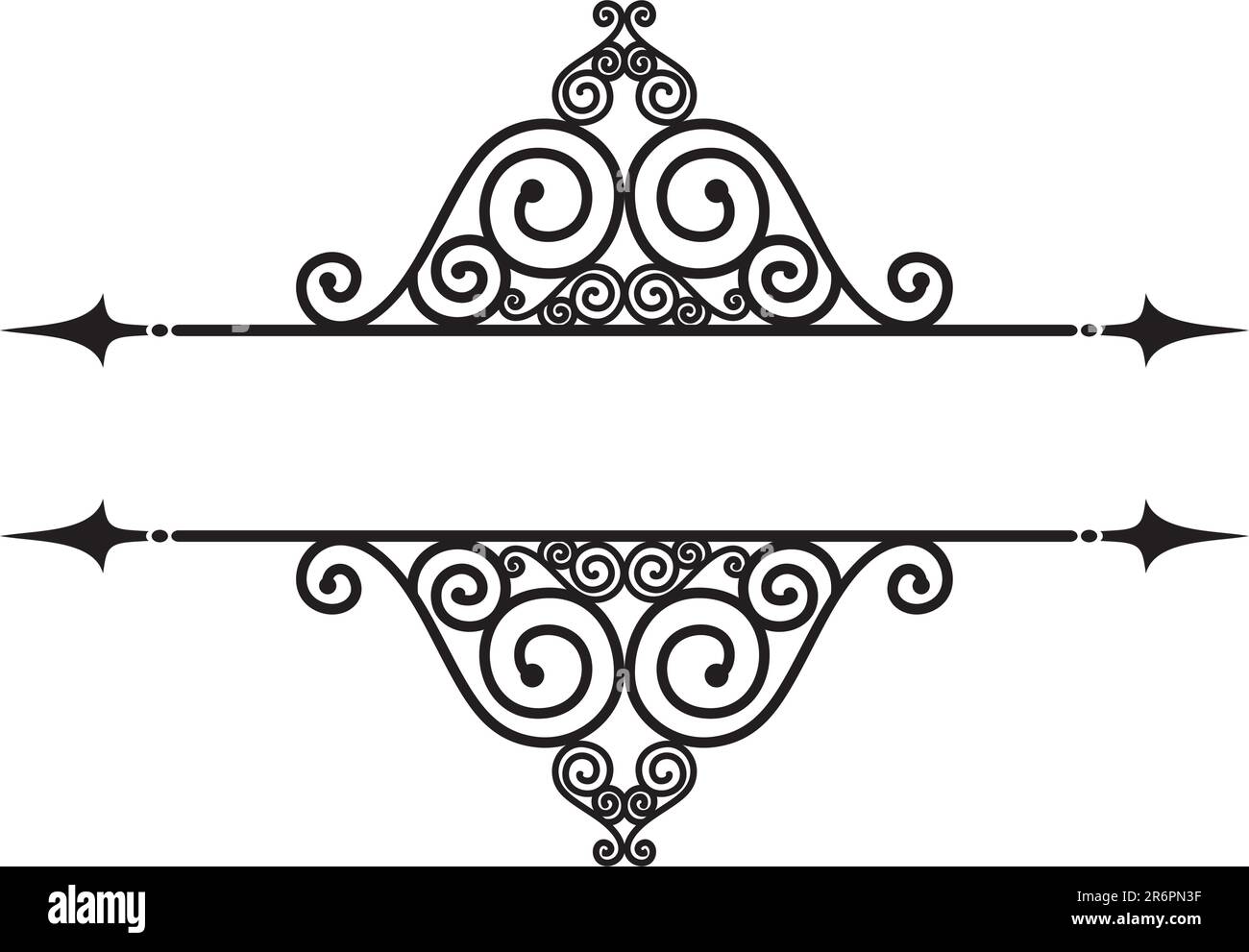 Adornment design Black and White Stock Photos & Images - Alamy