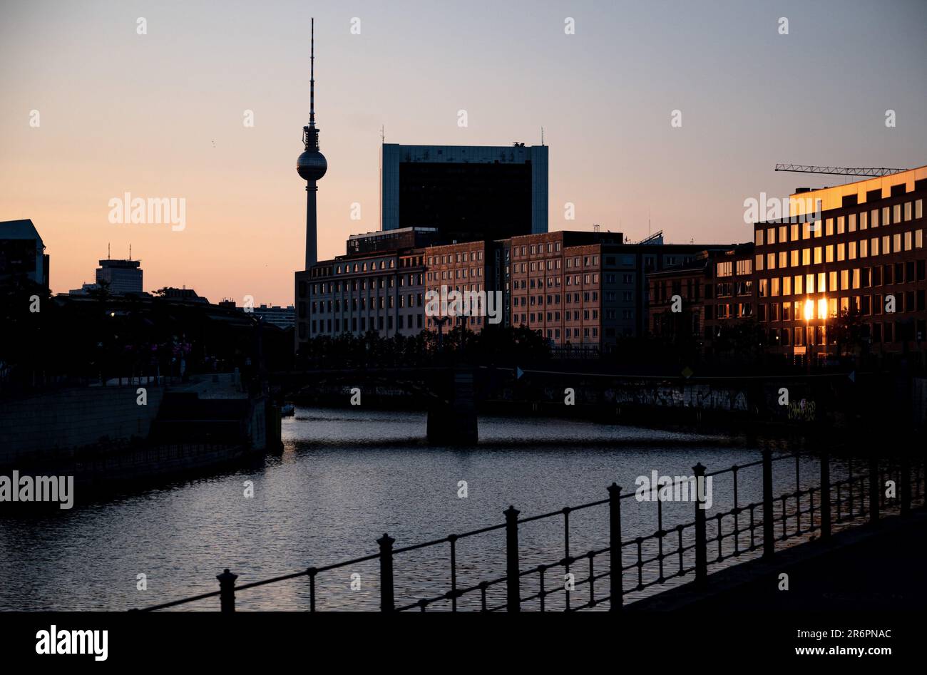 Berlin, Germany. 11th June, 2023. The government district in the early ...
